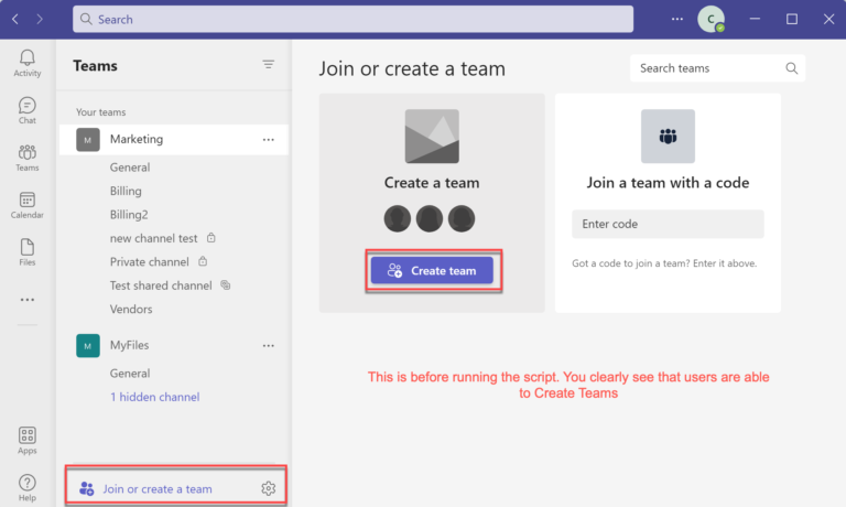 Microsoft Teams: How to limit who can create Teams?